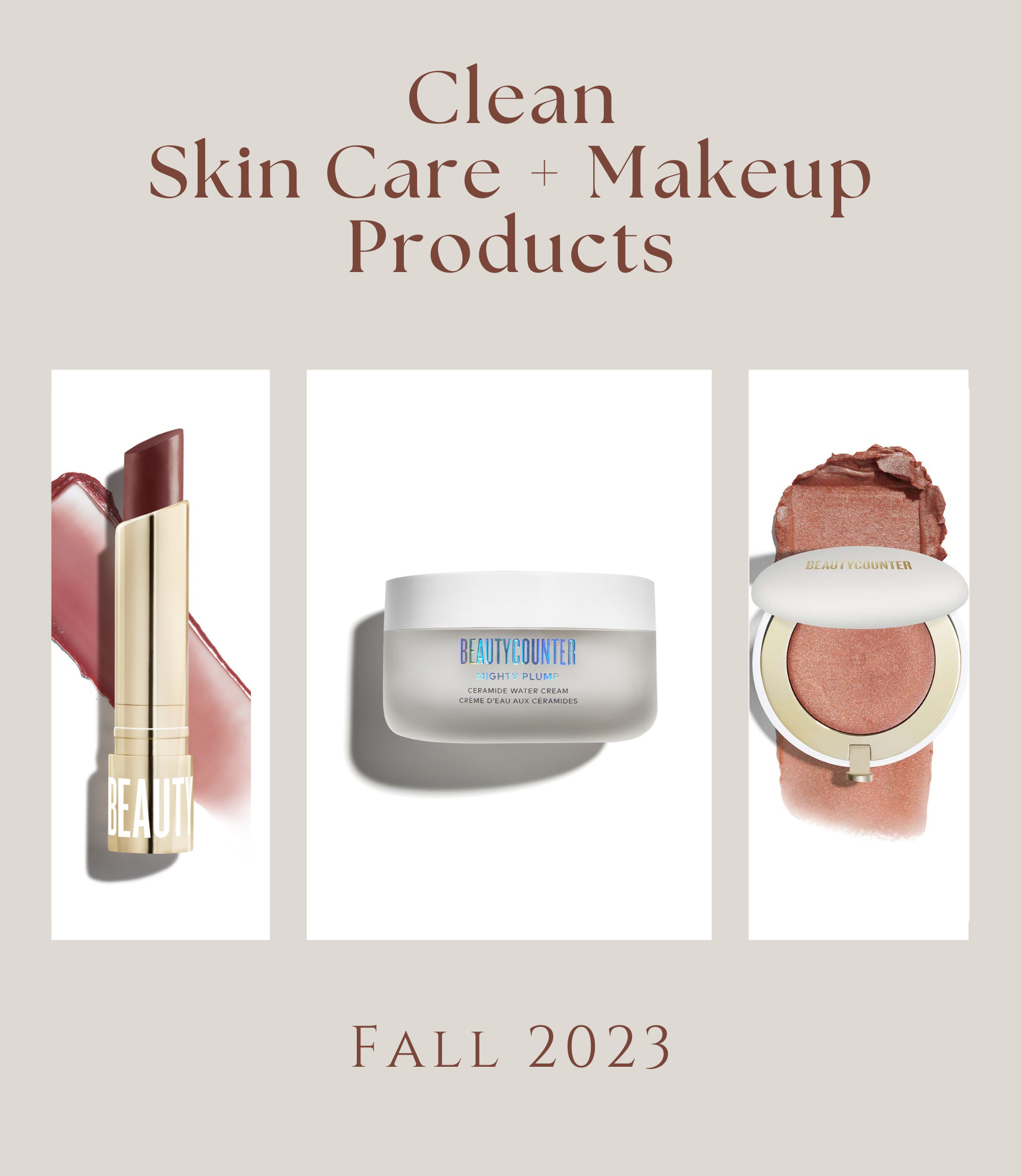 Clean Skin Care and Makeup- Fall 2023 - Vita Mode